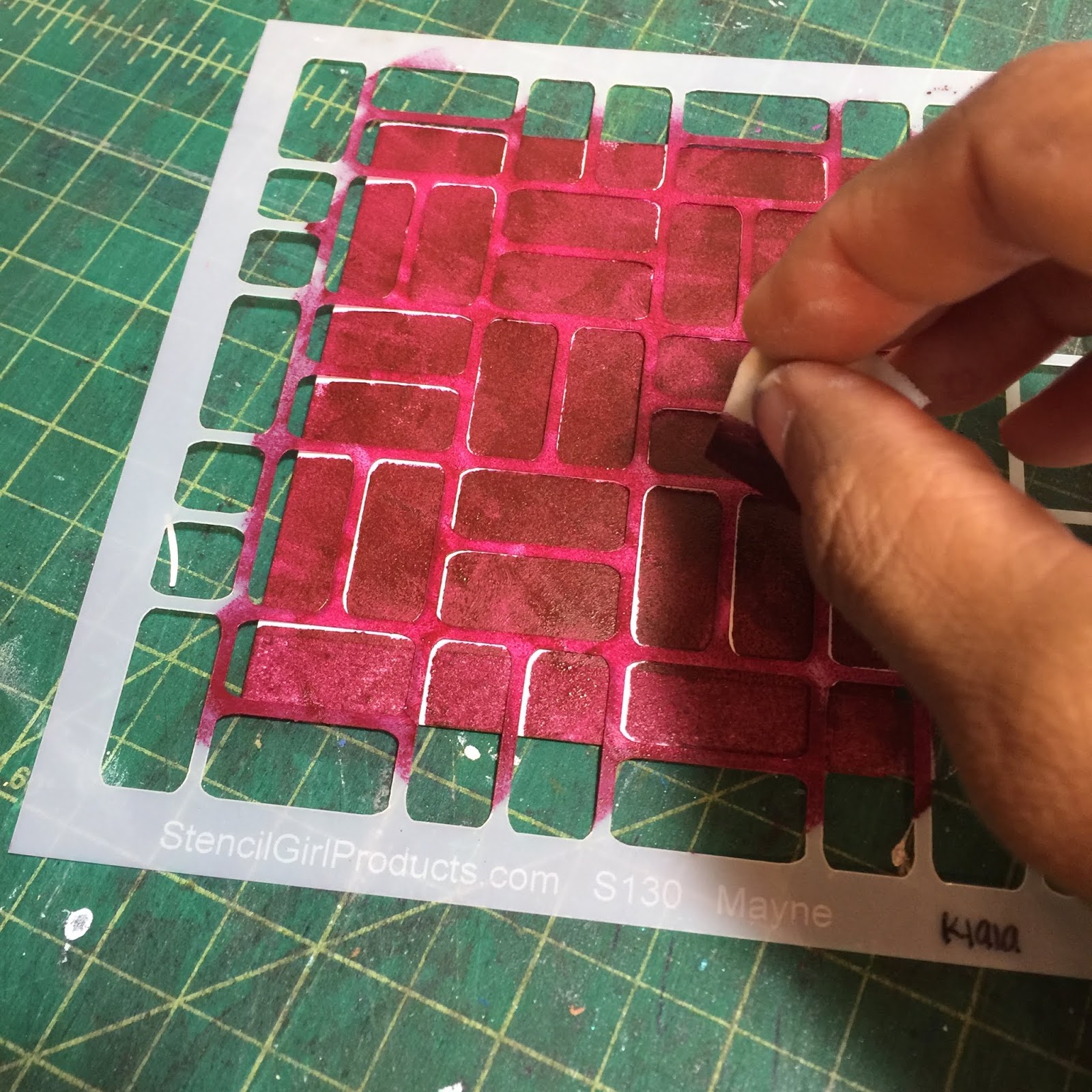 StencilGirl Talk: Stencil Reference Book: A Bookbinder's Stenciling Guide