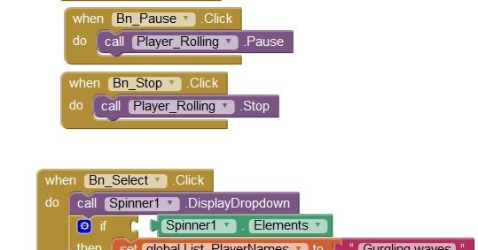 Ai2 Inventor Forum News Using Spinner To Select New Screens
