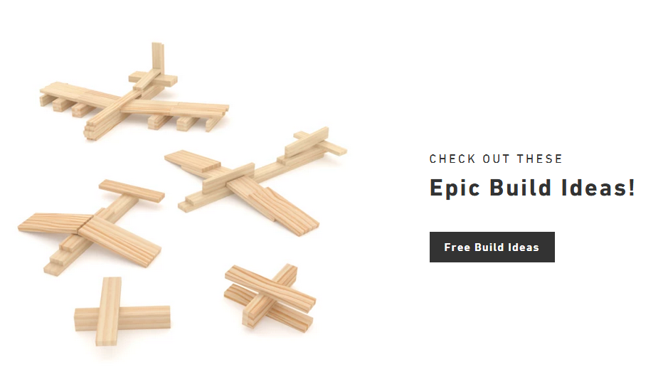 Little Homeschool on the Prairie: Brain Blox Wooden Building Planks Review