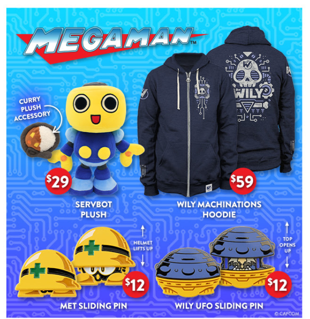 Rockman Corner: Officially-Licensed Plush Servbot (with Curry!) and ...