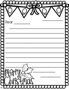Christmas Friendly Letter Template - Birthday Letter