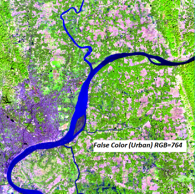 Geoscience, Remote Sensing and GIS: Band combination of Landsat 8 and ...