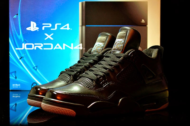 PS4 X Nike Air Jordan 4 con puerto HDMI - Las Sneakers que te haran ...