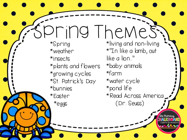 Teaching Themes For Primary School at Emma Spyer blog