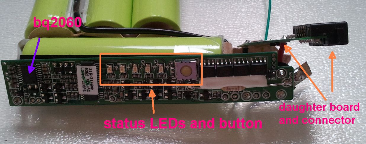 IK1ZYW Labs: Electronics inside a laptop battery pack