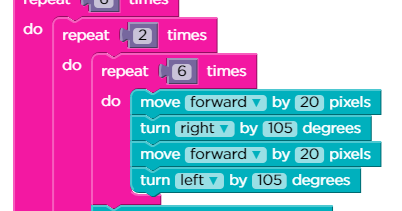 Creating a drawing Using Loops