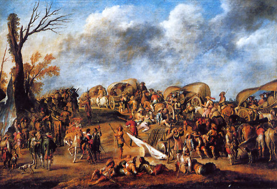 Paideia: Der 30-jährige Krieg und die Marschordnung der Armeen