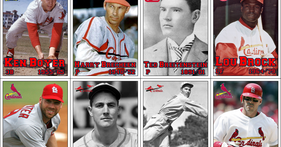 Four Friend's All-Time, All-Star Teams: 2016 St. Louis Cardinals All ...