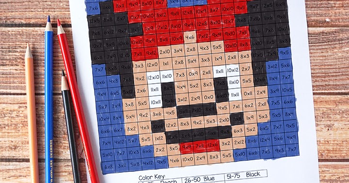 Free Printable Disney Mystery Multiplication Worksheets | artsy-fartsy mama