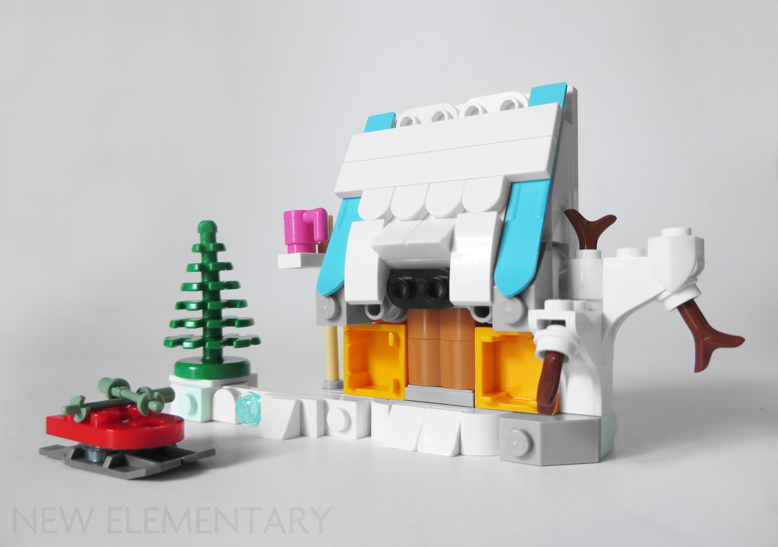 LEGO® Iconic review & alt builds: 40424 Winter Snowball Fight | New ...