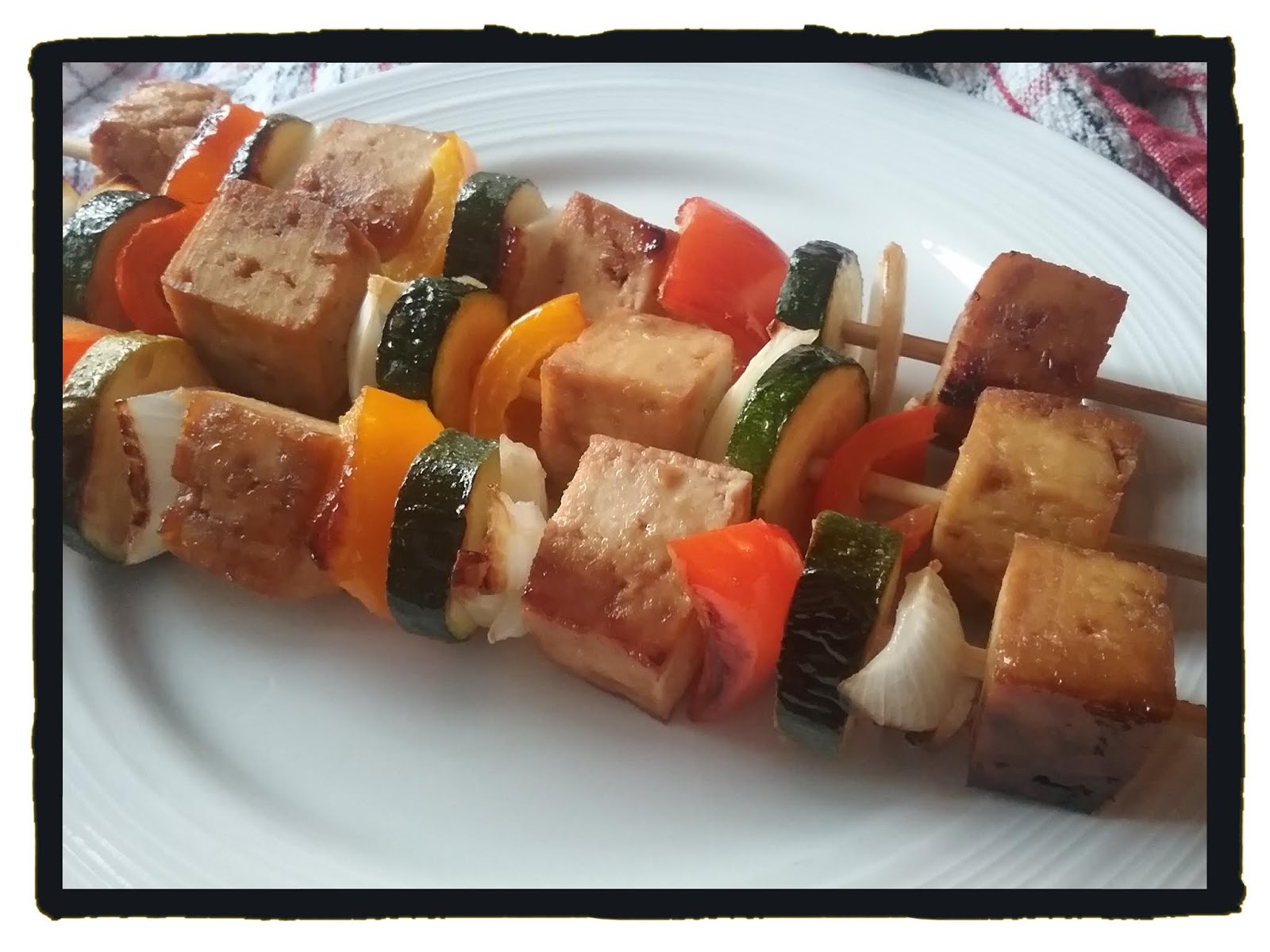 Brochettes de tofu au barbecue (ou non...) | Full vedge - Recettes ...
