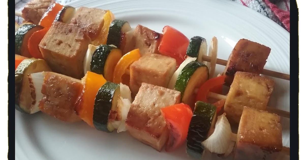 Brochettes de tofu au barbecue (ou non...) | Full vedge - Recettes ...