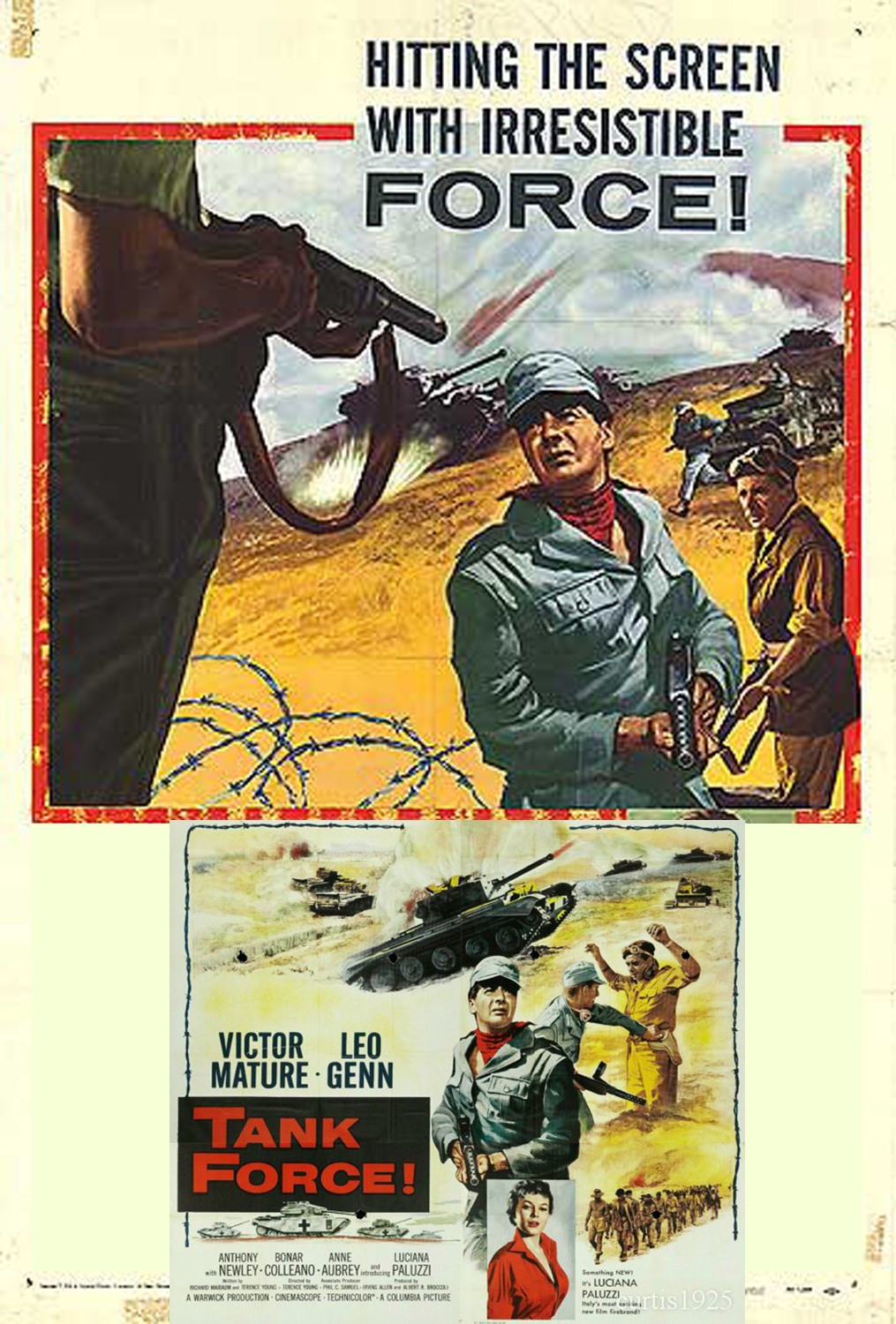 FILM PERANG DUNIA: TANK FORCE (1958)