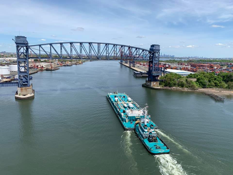 Industrial History: CRCX/B&O Arthur Kill 558' Lift Bridge, World's ...