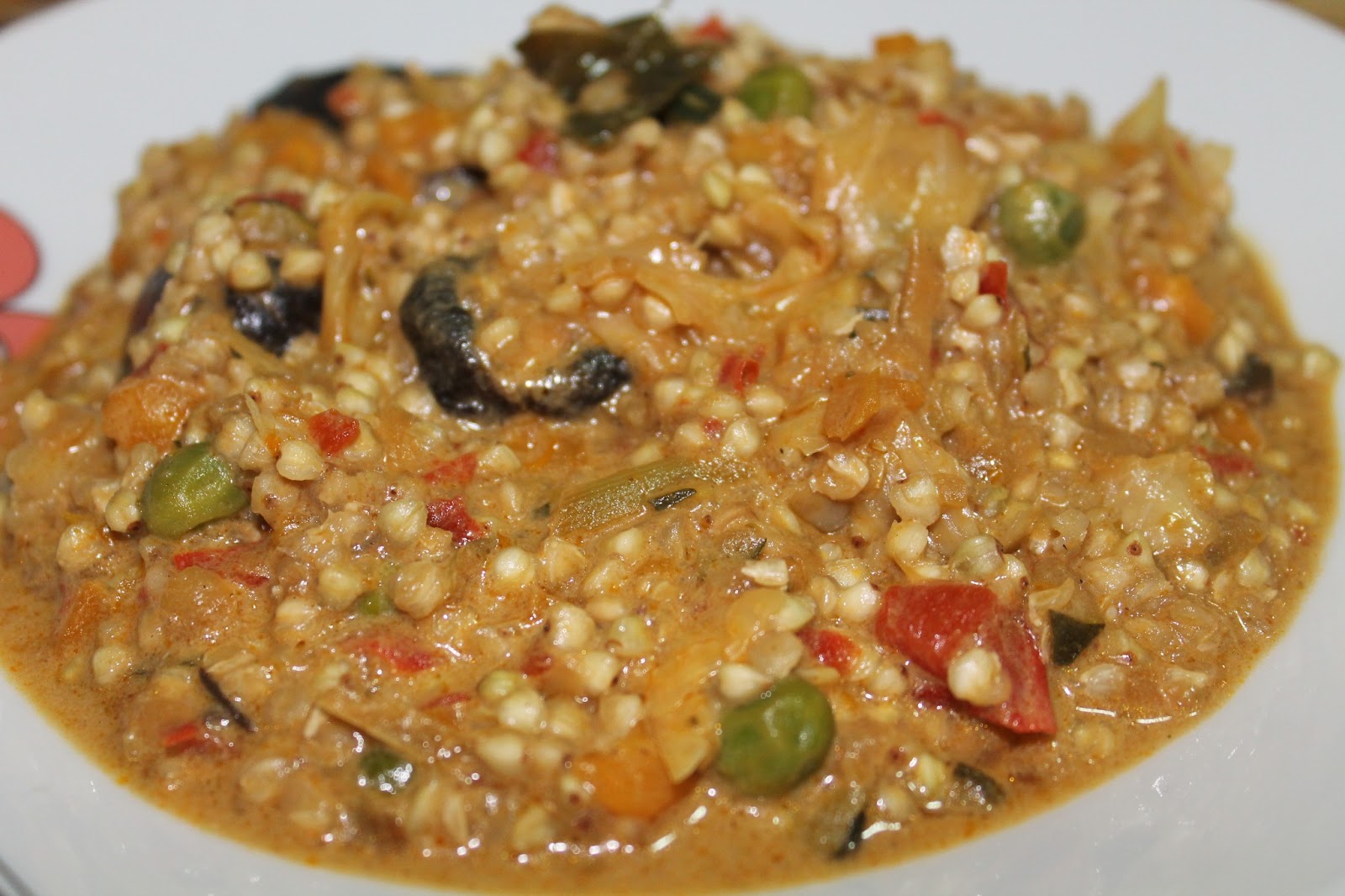 Trigo sarraceno con verduritas, curry y leche de coco - Dra. Odile ...