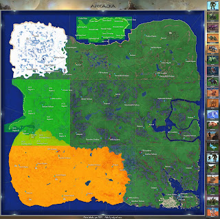 Entropia Universe: Arkadia Map