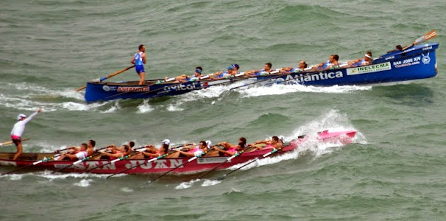 La Trainera, la reina de las embarcaciones de banco fijo.