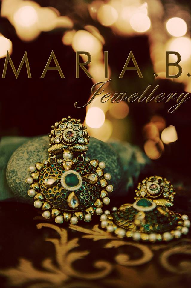 Latest Maria B Jewelry For Girls | notonlybeauty
