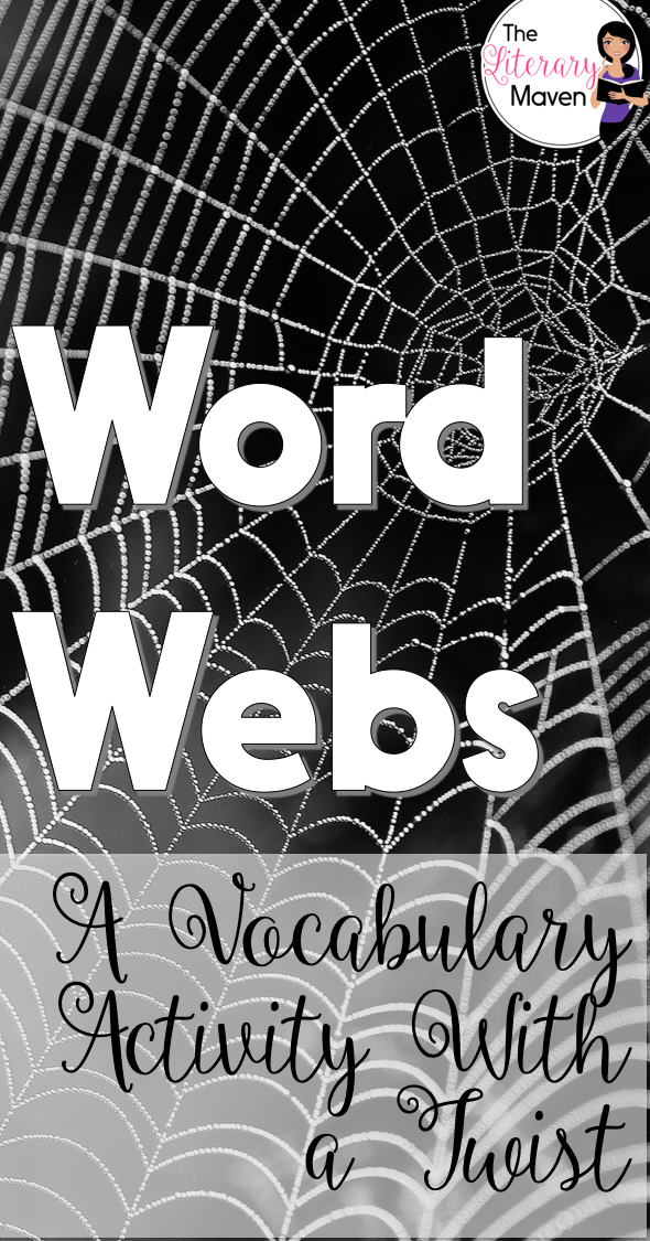Word Webs: A Vocabulary Activity with a Twist - The Literary Maven
