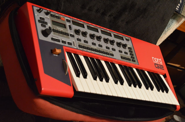 MATRIXSYNTH: Clavia Nord Modular G2 Synthesizer with Expansion SN MD11141