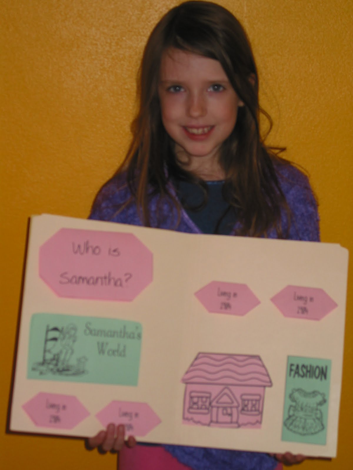 Light at Home: Children's Reading List: American Girl Samantha and Lapbook