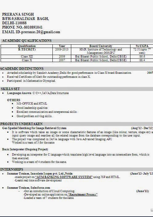 cv form download
