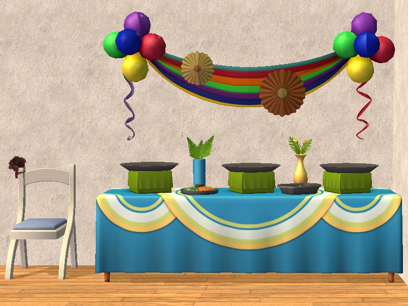 TheNinthWaveSims: The Sims 2 - The Sims 4 Balloons And A Banner For The ...