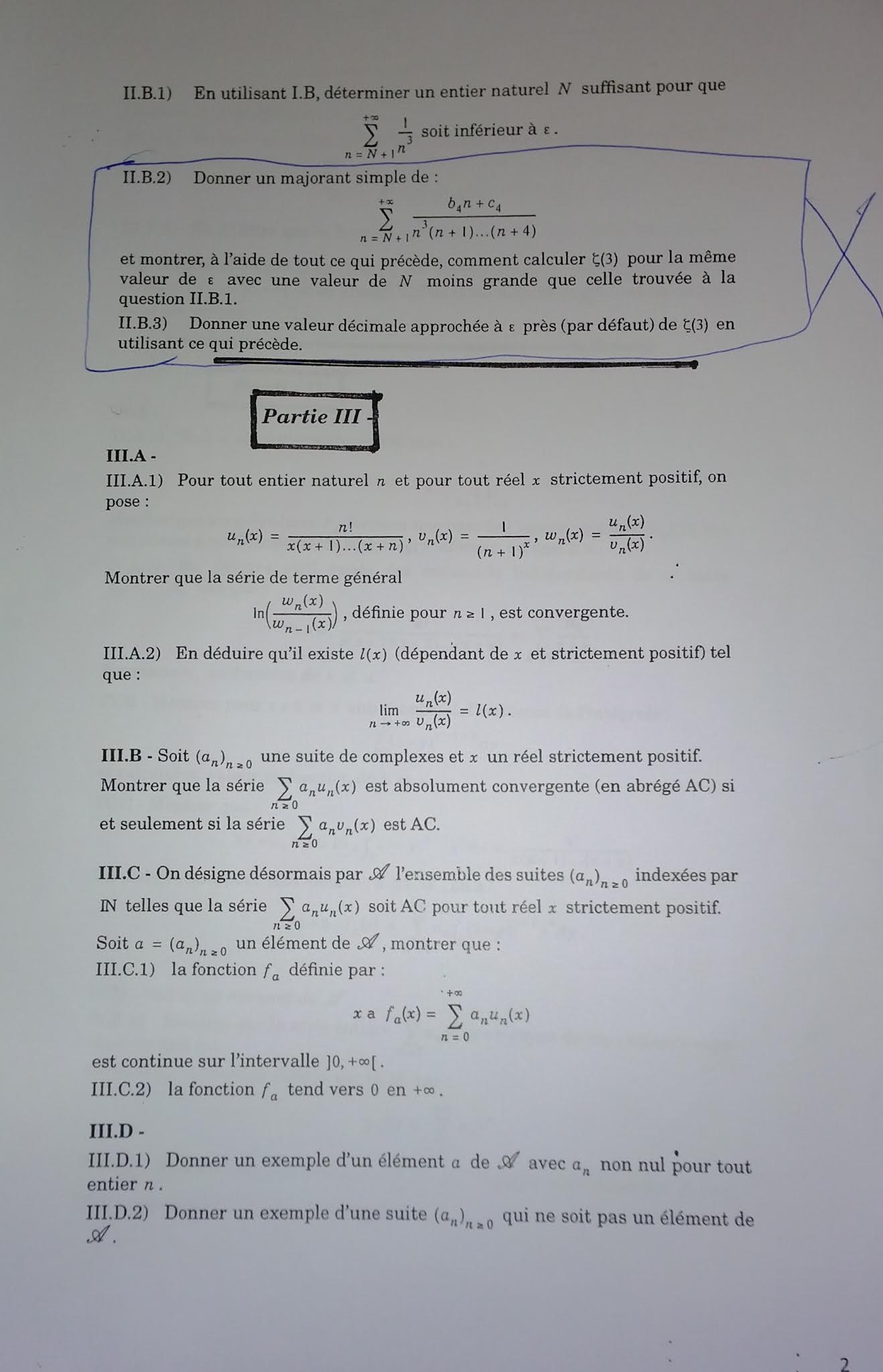 ENSIAS - Exemples des Concours - MASTER MAROC