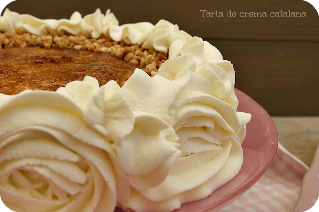 TARTA DE CREMA CATALANA - Atrapada en mi cocina