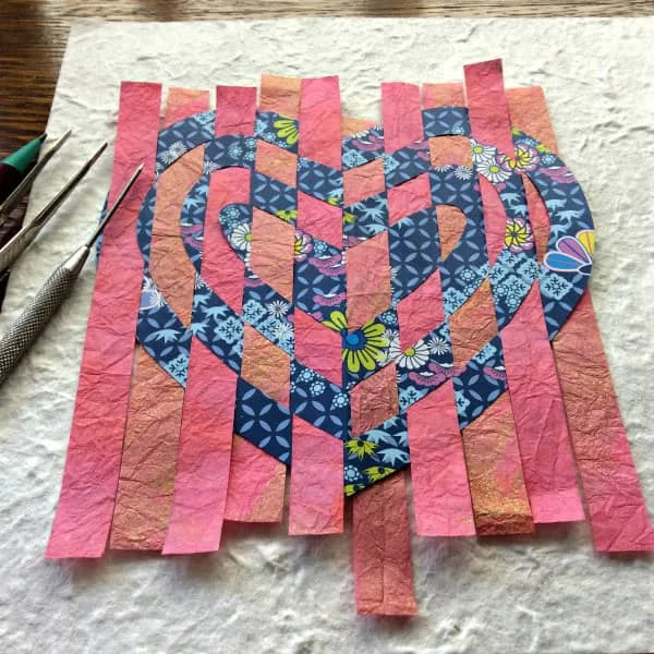 Quilling Video Chat and Novel Woven Paper