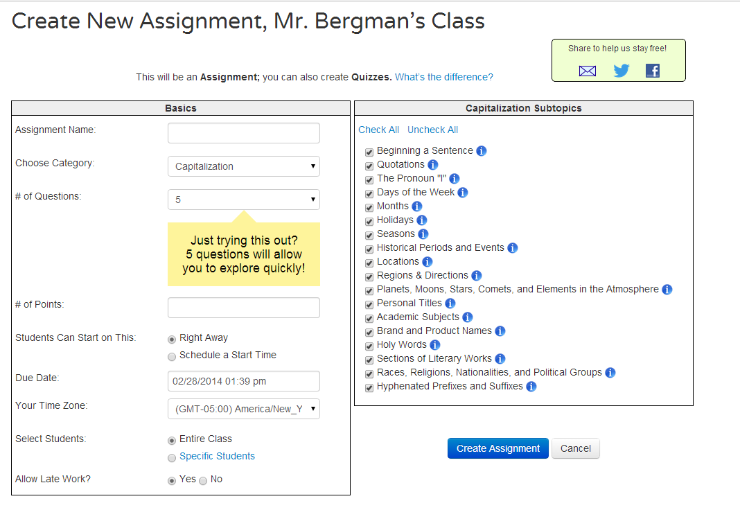 Learn Lead Grow: Using NoRedInk to Improve Student Writing and Grammar ...