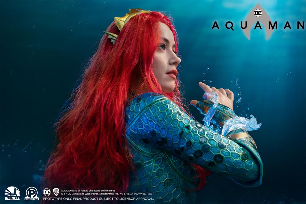 Aquaman - Mera Life-Size Bust (Infinity Studio)