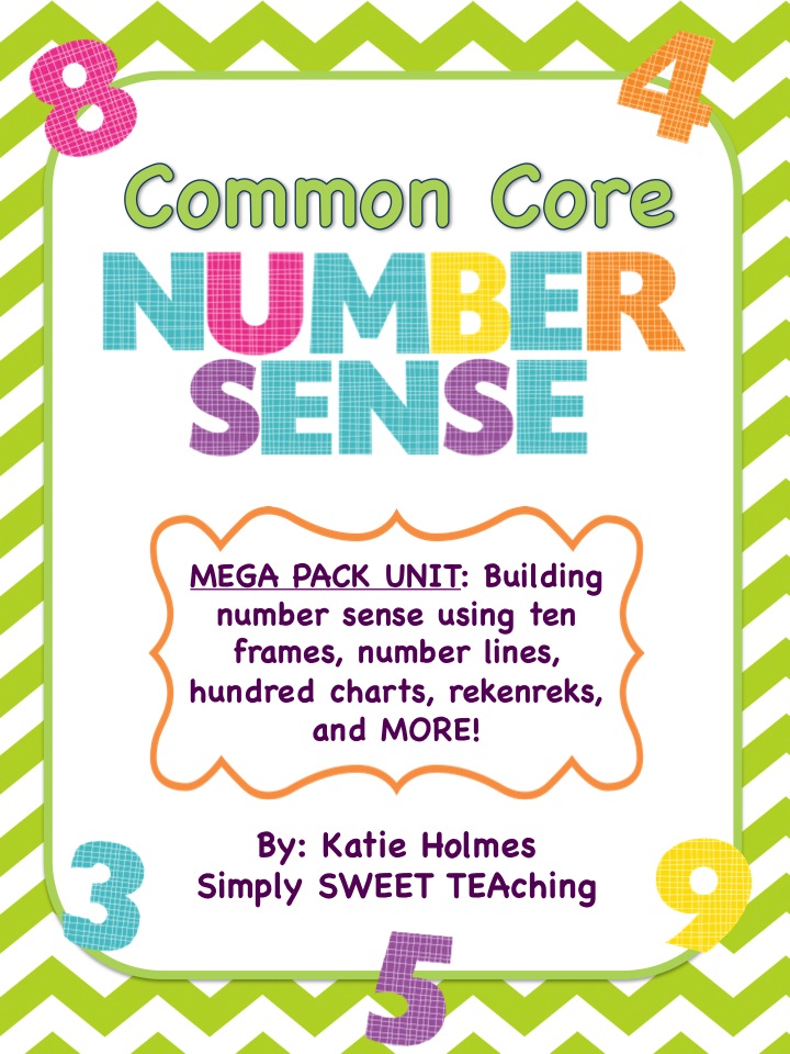 Simply SWEET TEAching: Number Sense FREEBIE!