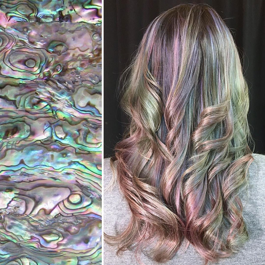 Hairstylist Is Inspired By Nature To Create Colored Hair