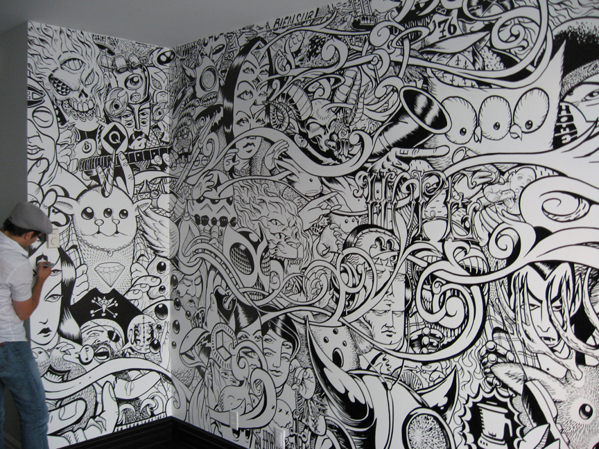 Tech in Art: Surrealist Games: Automatic Drawing