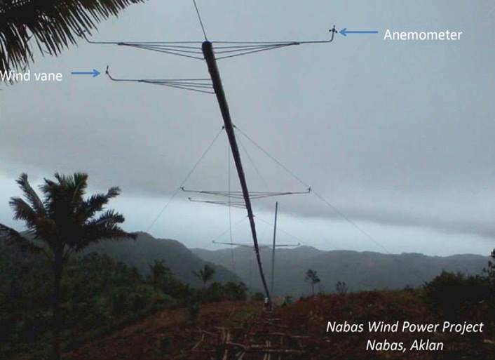 Wind Mill at Nabas, Aklan, Phillipines.: Wind Mill at Nabas Aklan