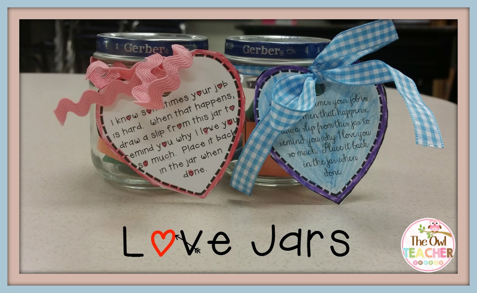 Love Jars | Classroom Freebies | Bloglovin’