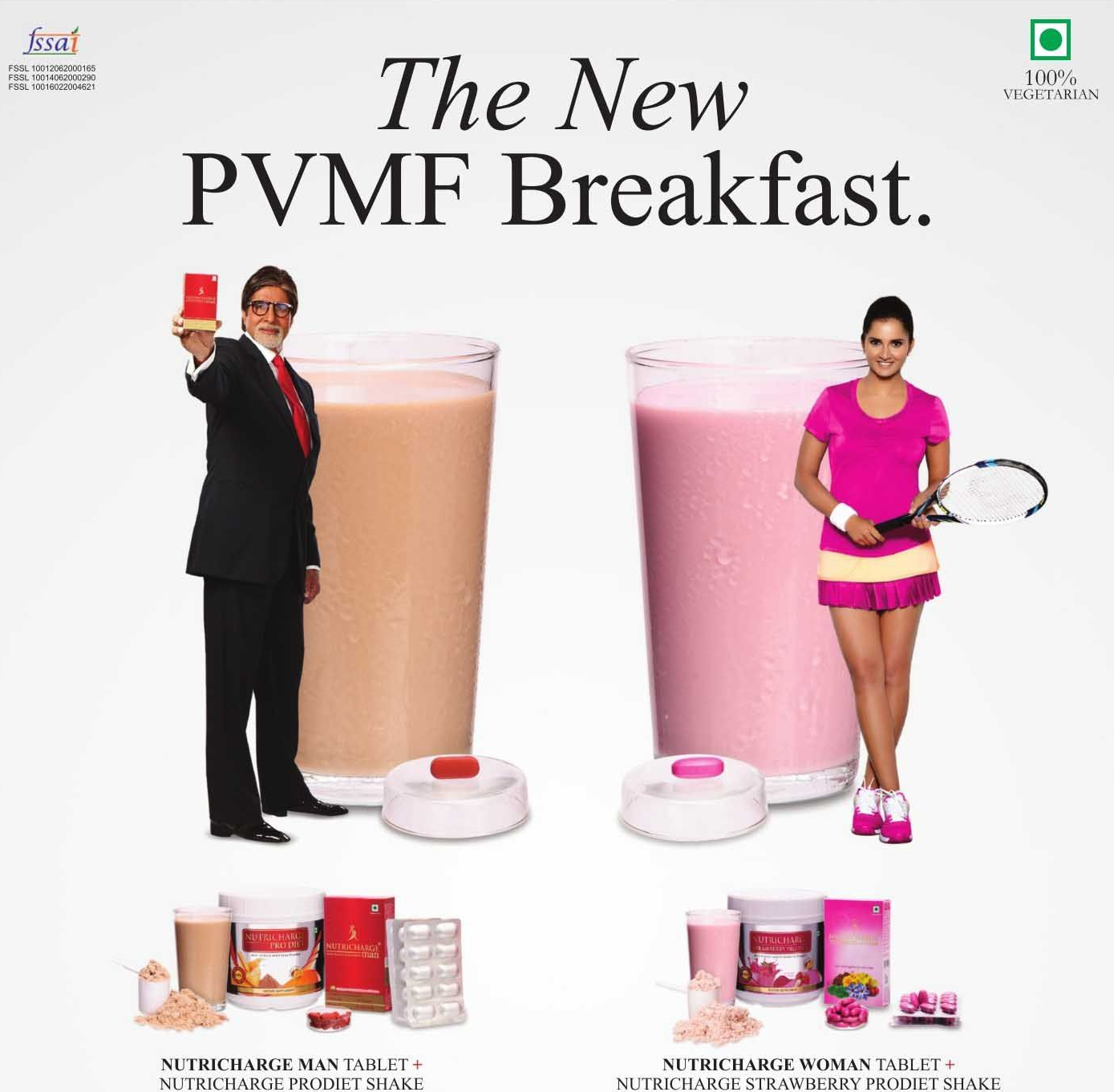 Start your day with healthy PVMF breakfast|Nutricharge prodiet