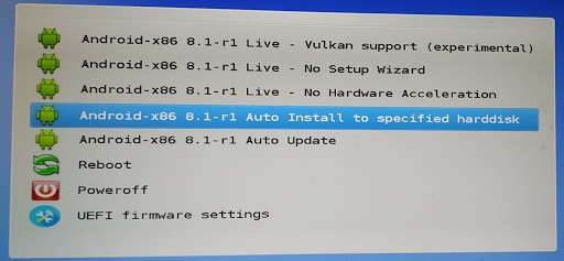 [Android-x86 8.1-r1] お下がりのPCをAndroid端末にしてみた！