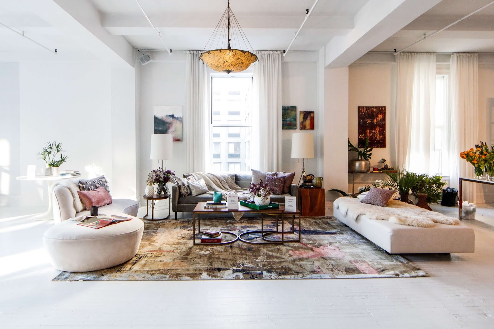 Spacious Living Room Design