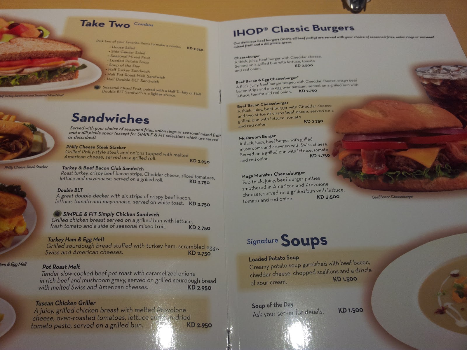 ihop menu kuwait