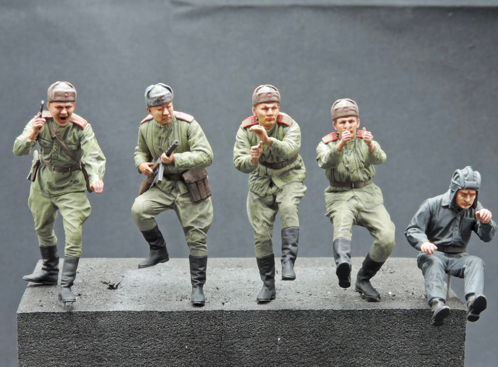 Pete's Model World : Scout Car Figures