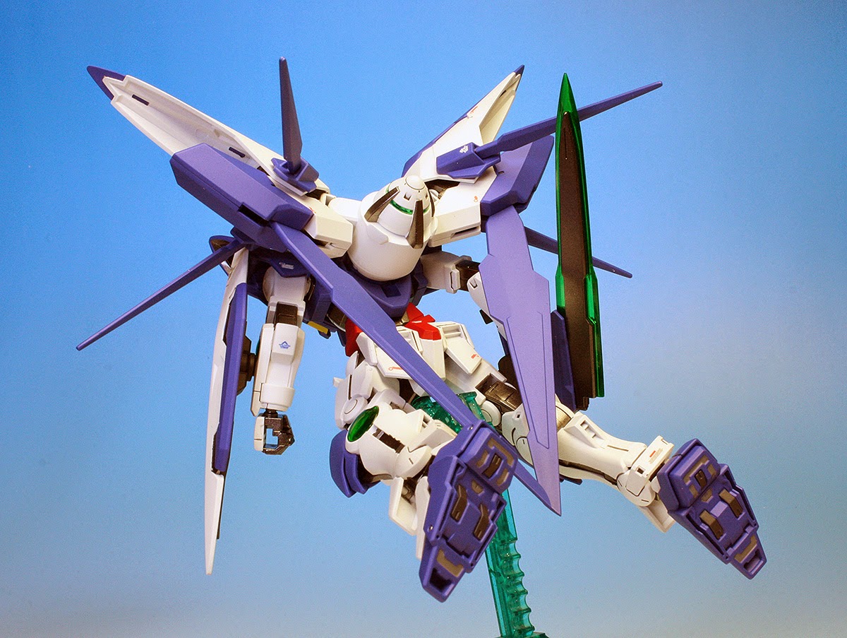 HGBF 1/144 Exia Dark Matter - Amazing Exia Full Form - Painted Build