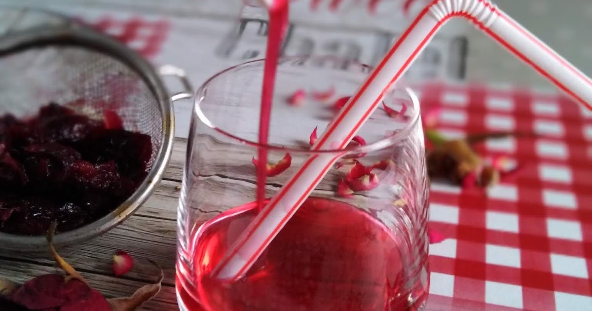 Sirop de roses du jardin 🌹