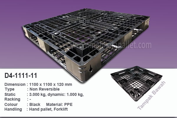 Pallet Plastik 1100x1100x120mm | Harga dan Spesifikasi - Pallet Plastik ...