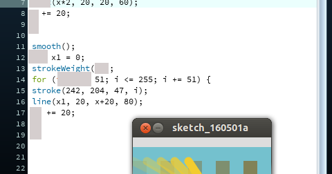 Processing en Secundaria: Actividad 13 - Colores