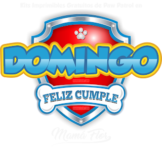 Paw Patrol: Nombres de Niño con la Letra "D" - Manualidades MamaFlor