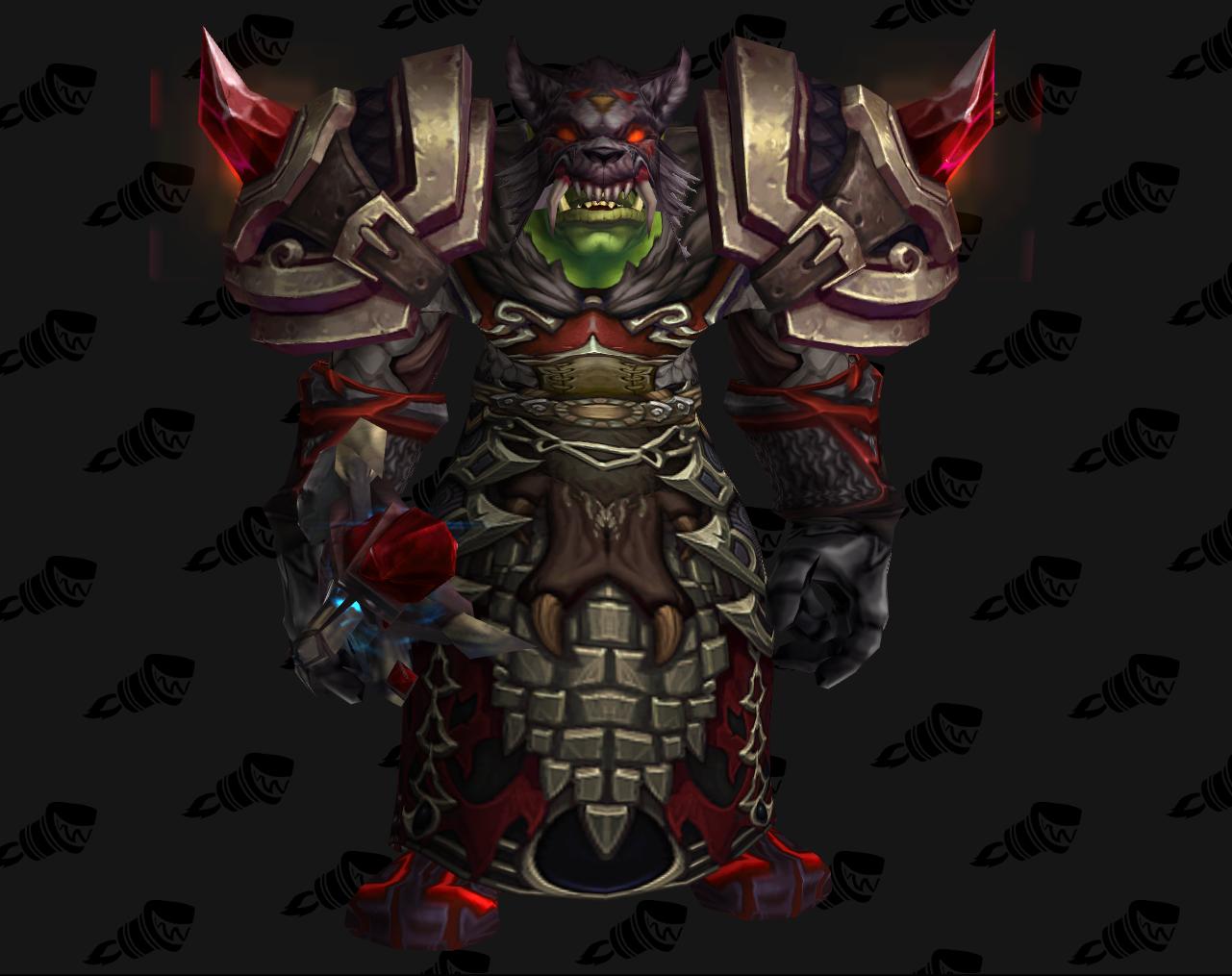 Master of World of Warcraft : Transmogrification: Blood Shaman