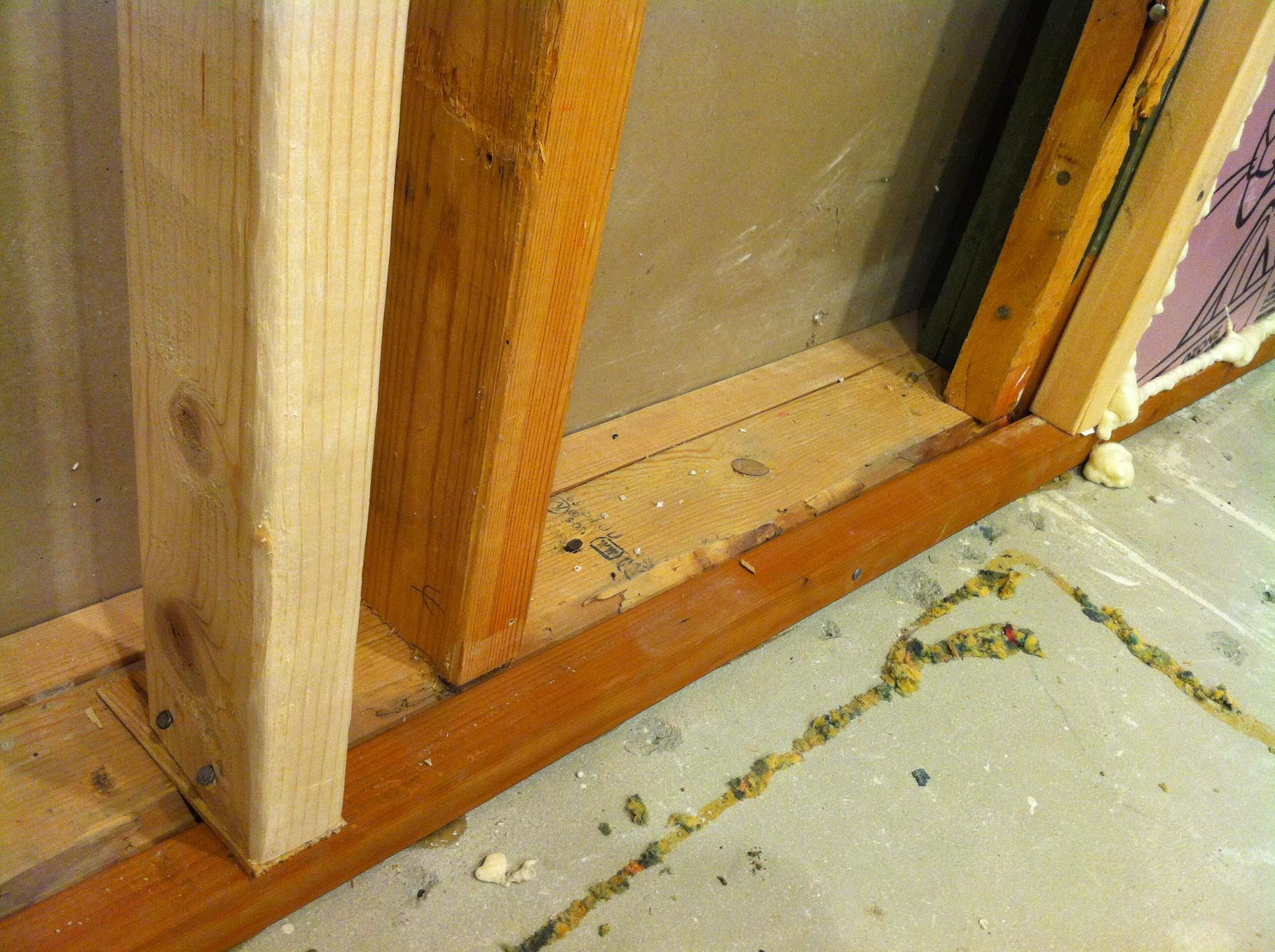 Shawn s Home Projects Framing The Uneven Wall shawn-s-home-projects-framing-the-uneven-wall