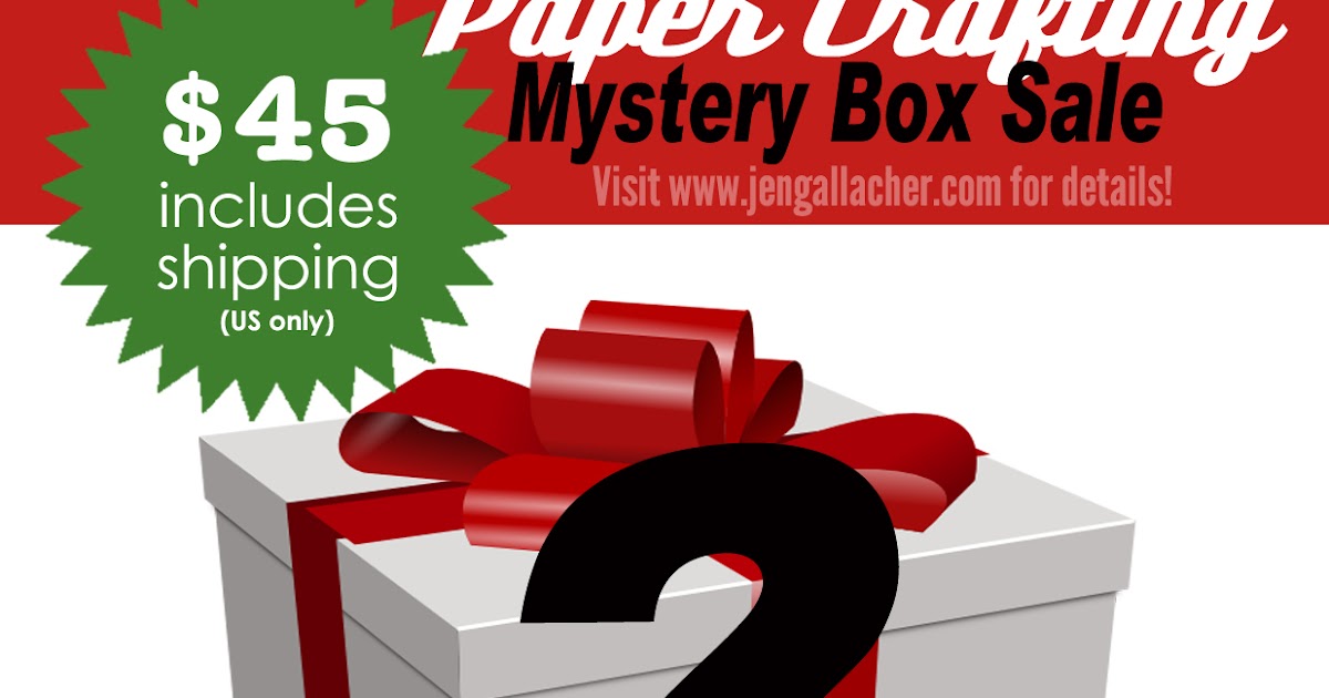 Scrapbooking and Paper Crafting Mystery Boxes for Sale!! | Jen Gallacher